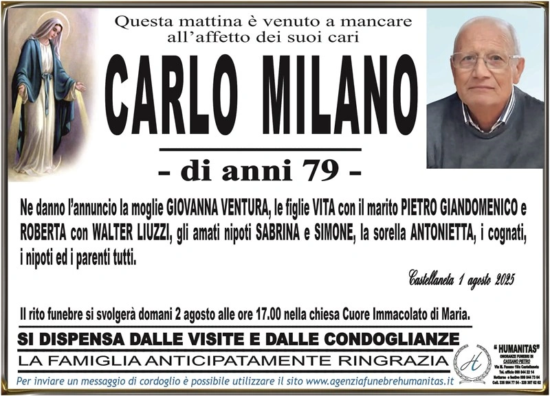 ViviWebTv - Trigesimo di Carlo Milano