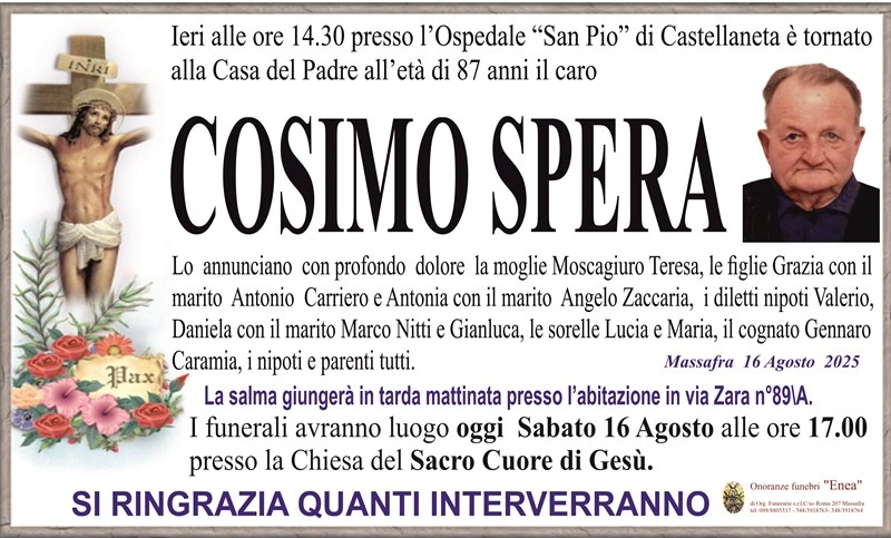 ViviWebTv - Massafra | COSIMO SPERA