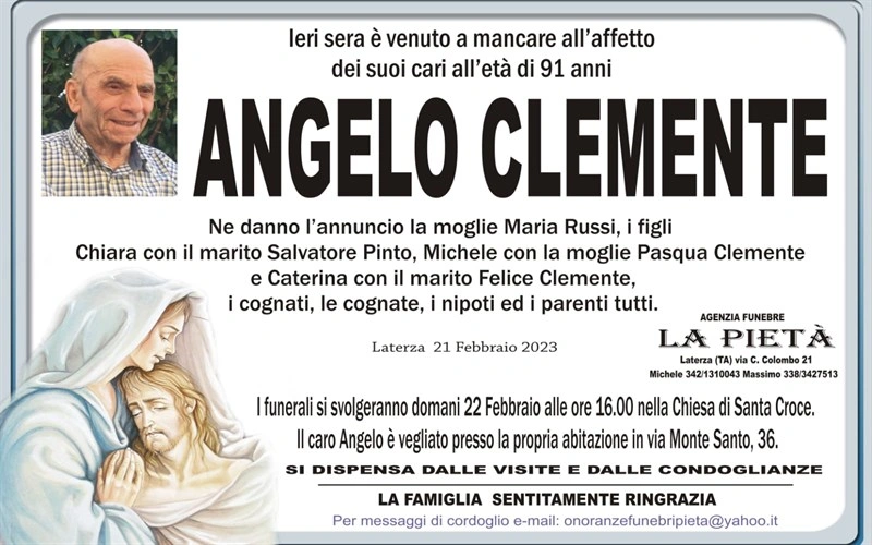 ViviWebTv - Laterza | Angelo Clemente