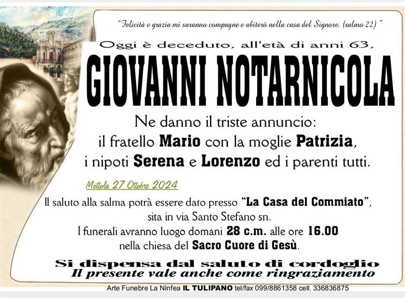 ViviWebTv - Mottola | Giovanni Notarnicola