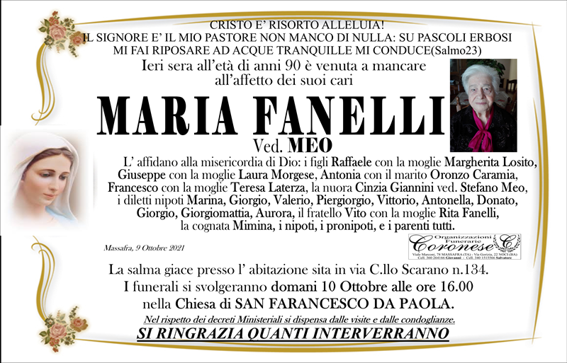 ViviWebTv - Massafra | Maria Fanelli